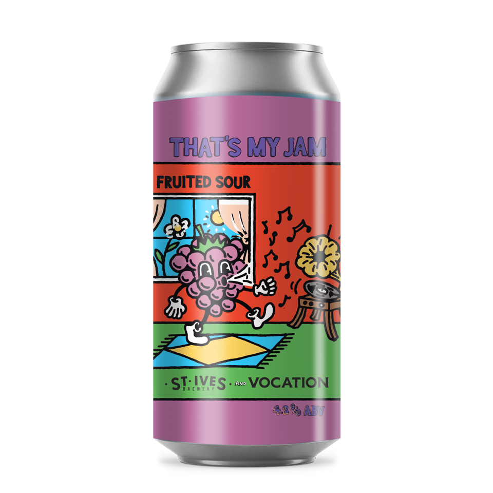 THAT'S MY JAM FRUITED SOUR 4.2% – St.Ives Brewery