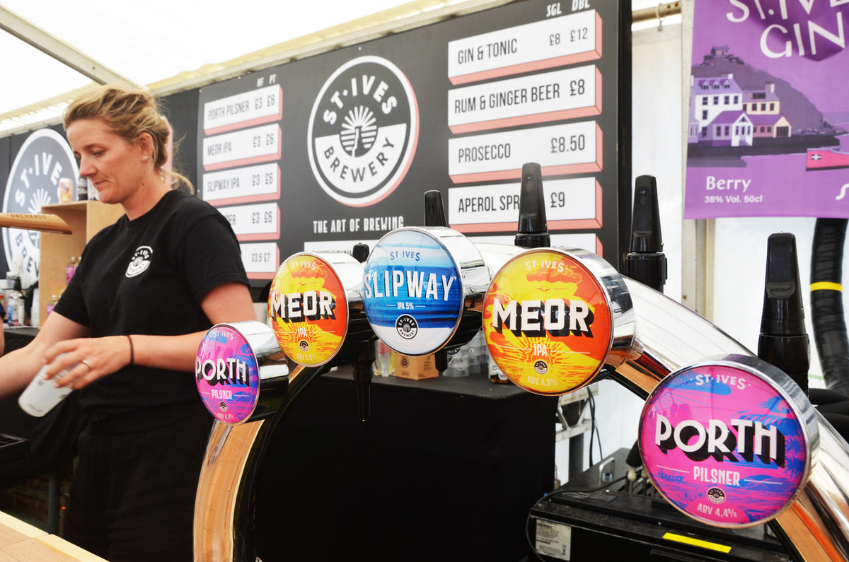 Serving up Cornish beer at the Royal Cornwall Show 2023 – St.Ives Brewery