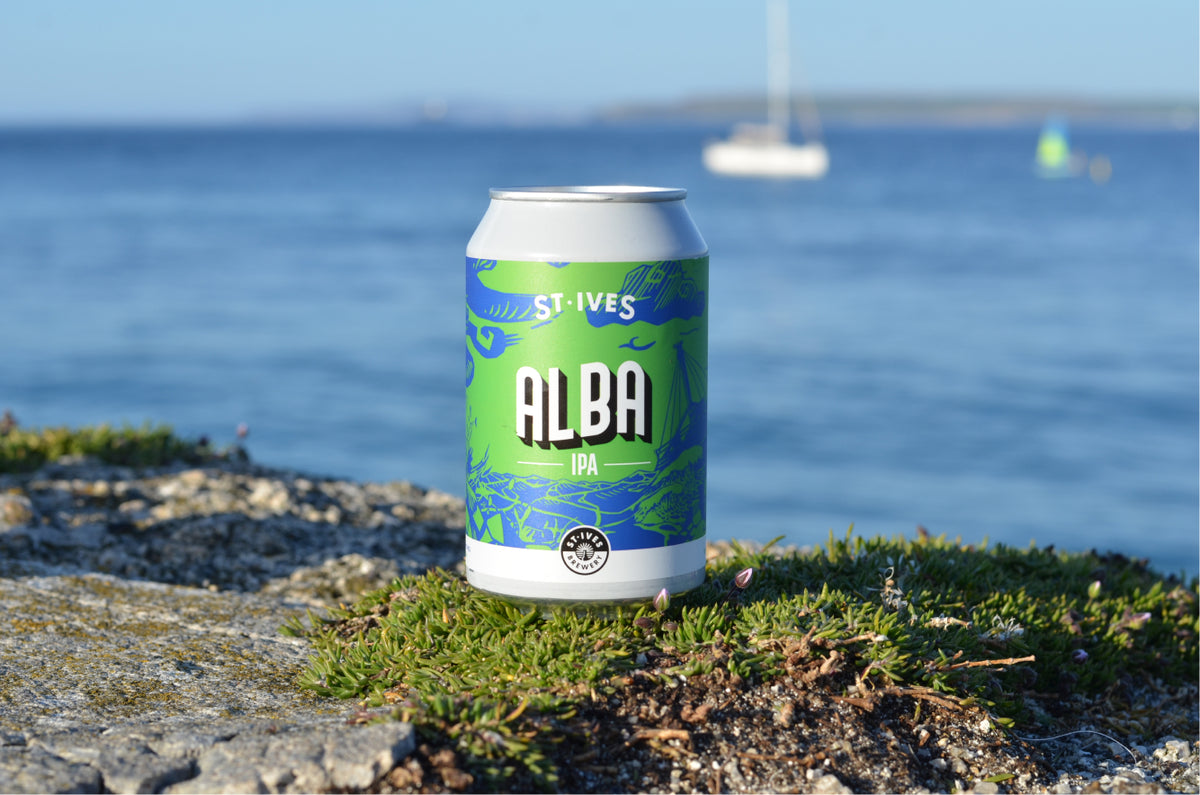 The story of Alba IPA - A rugged Cornish beer – St.Ives Brewery
