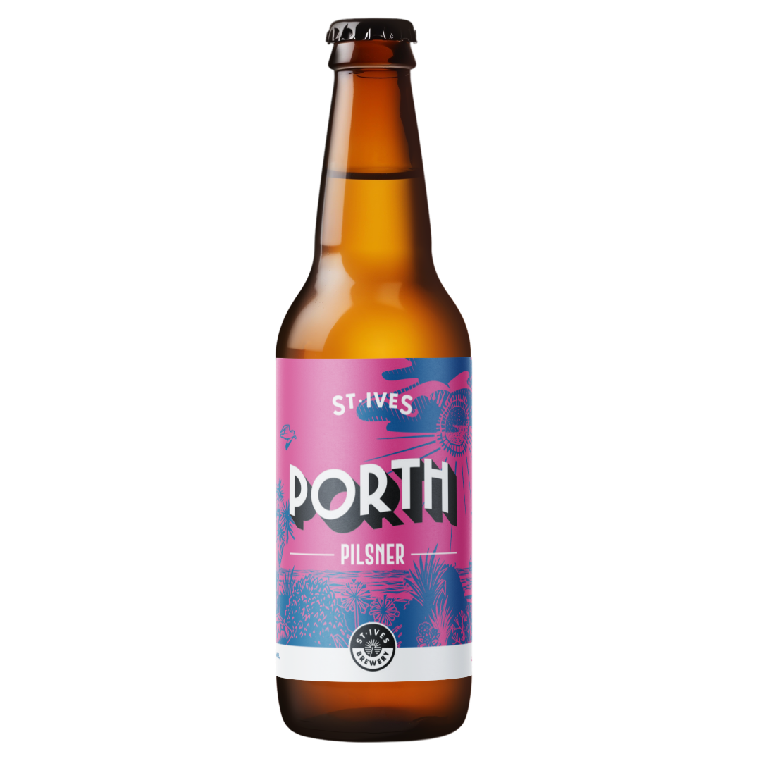 Crisp Cornish Lager | Porth Pilsner by St. Ives Brewery – St.Ives Brewery